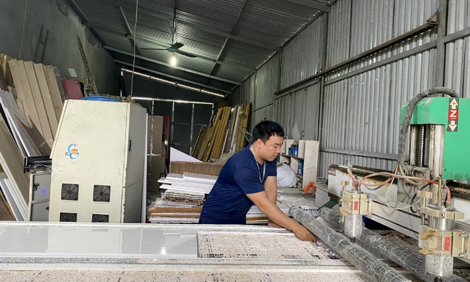 Xã Đức Hợp khuyến khích phát triển tiểu thủ công nghiệp - Báo Hưng Yên điện tử