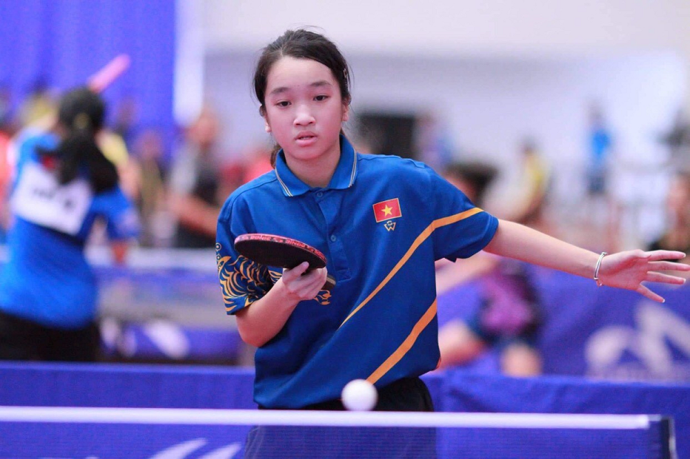 Ngô Thị Bảo Ly - Tay vợt nhí triển vọng của bóng bàn Hưng Yên - Báo Hưng Yên điện tử