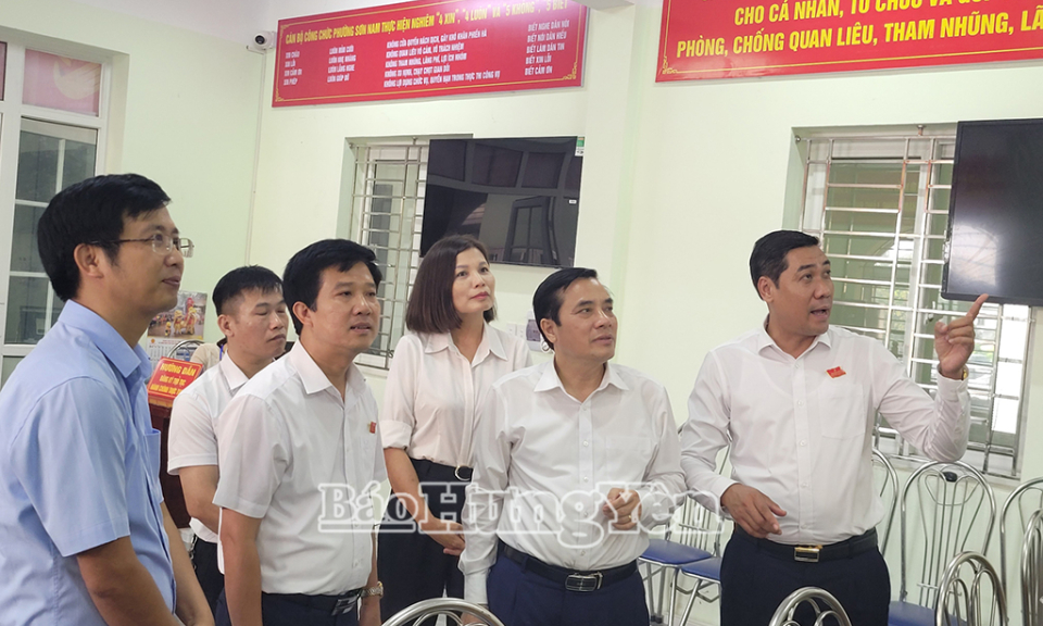 Bí thư Thành ủy Hưng Yên Phạm Huy Bình kiểm tra công tác chuẩn bị vận ...